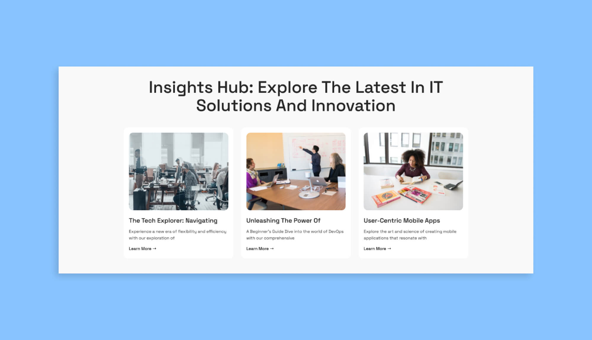 techitok - IT Solution & Business Website Template For Elementor Blog ...