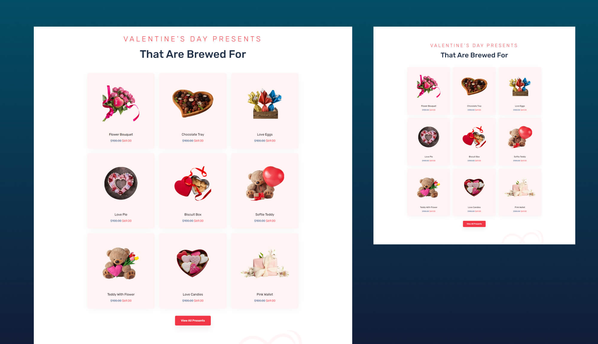 Honey Candy - Valentine’s Day Template Products Section | Templately