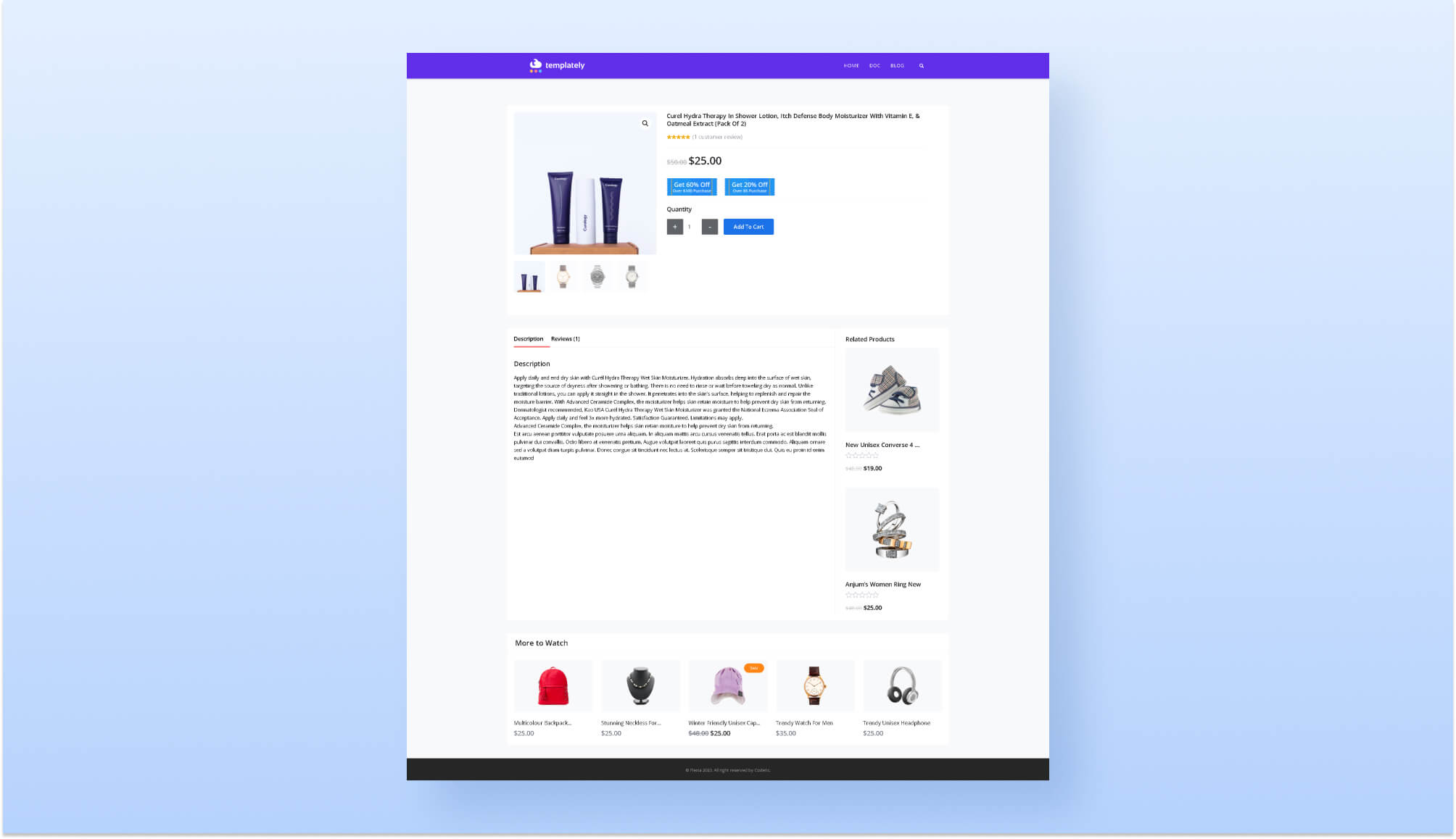 OneStopShop - Multipurpose WooCommerce Template For Elementor Product ...