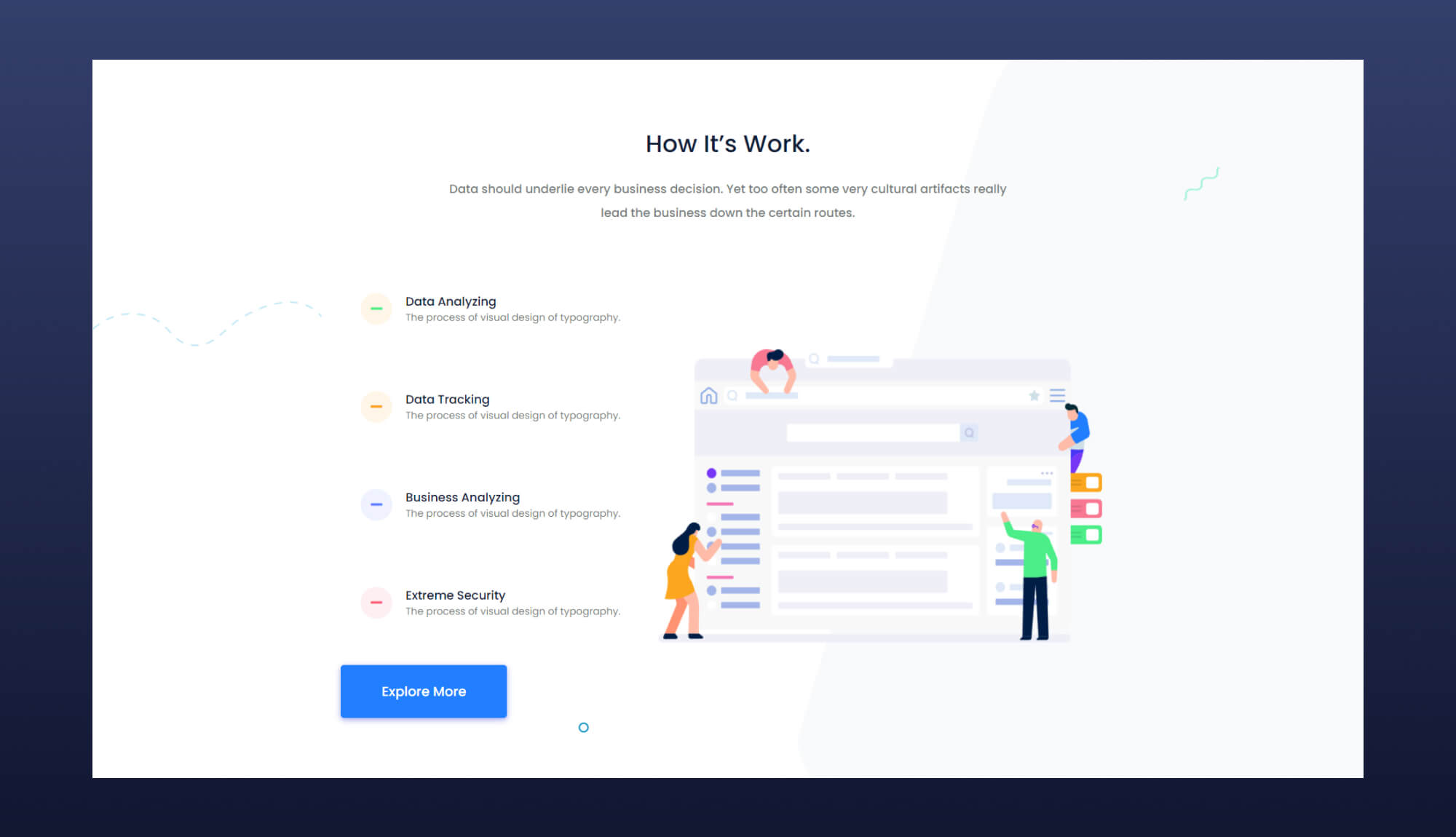 SaasPeak: Saas Template For Gutenberg How It Works Section | Templately