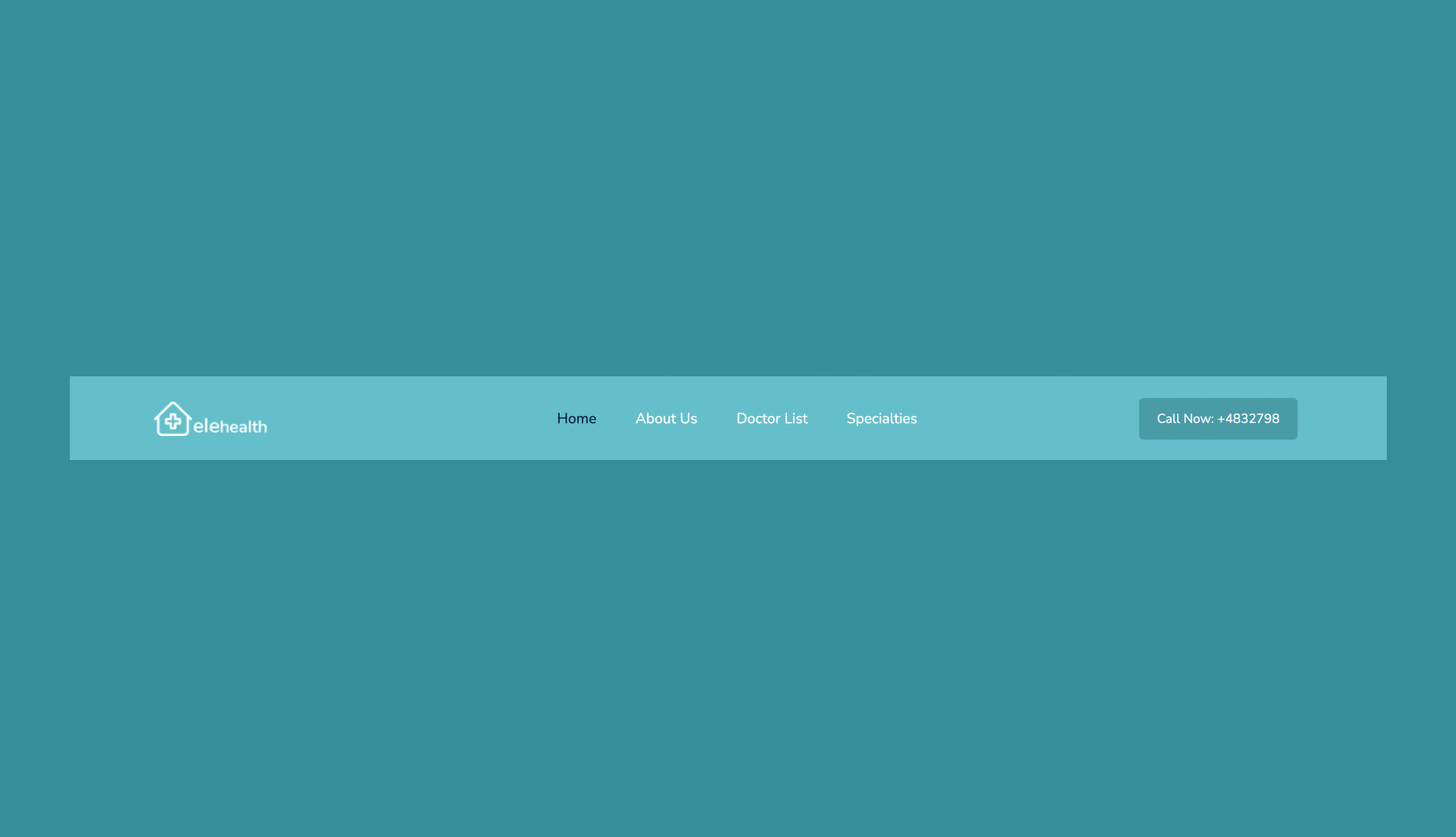 EleHealth Gutenberg Medical Website Template Header Section Templately elehealth-gutenberg-medical-website-template-header-section-templately