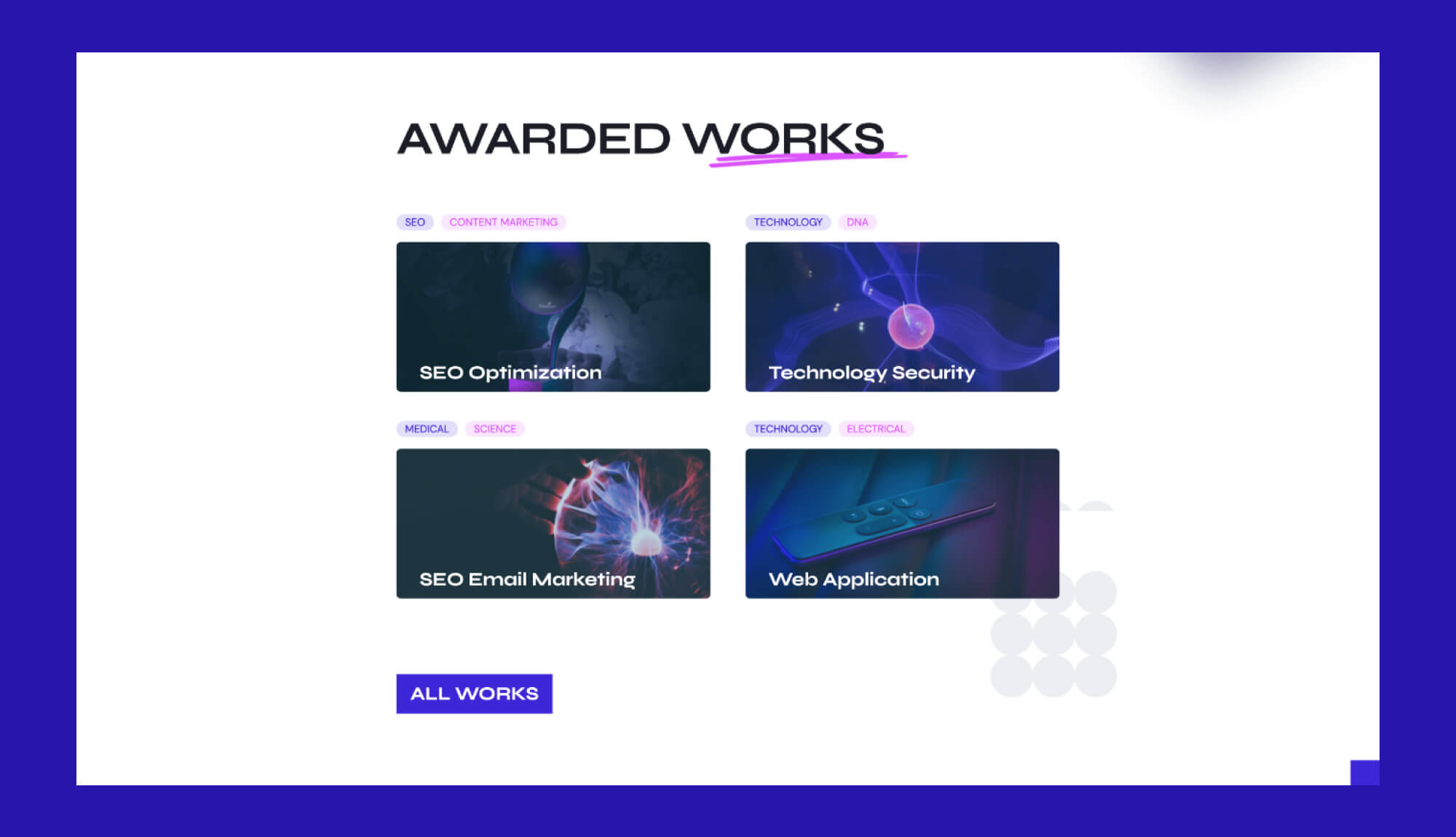 IMThrive - Creative Website Template Pack For Elementor Portfolio Section | Templately
