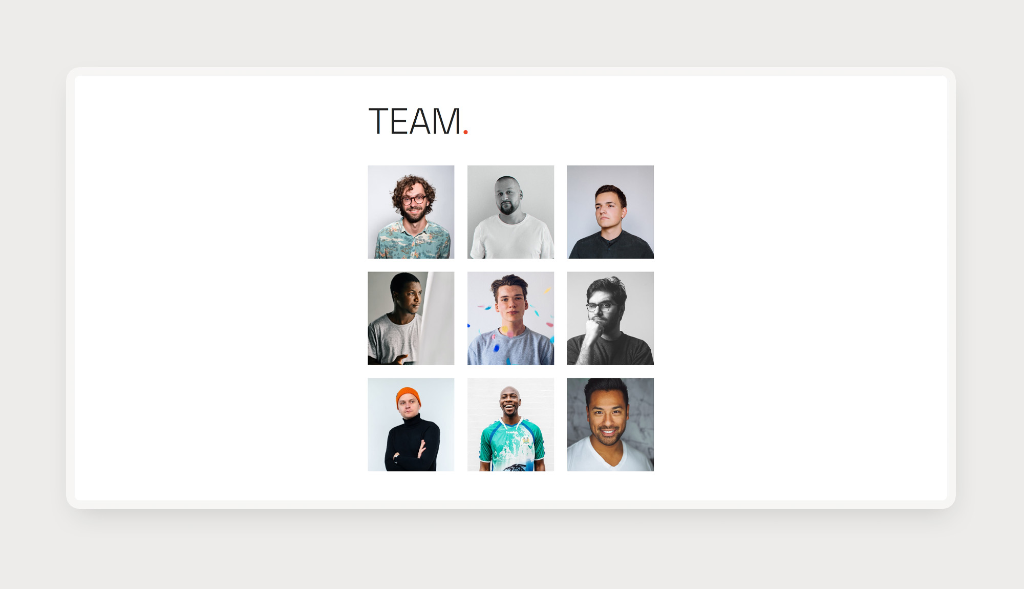 LensLy - Photography Template For Elementor Team Section | Templately