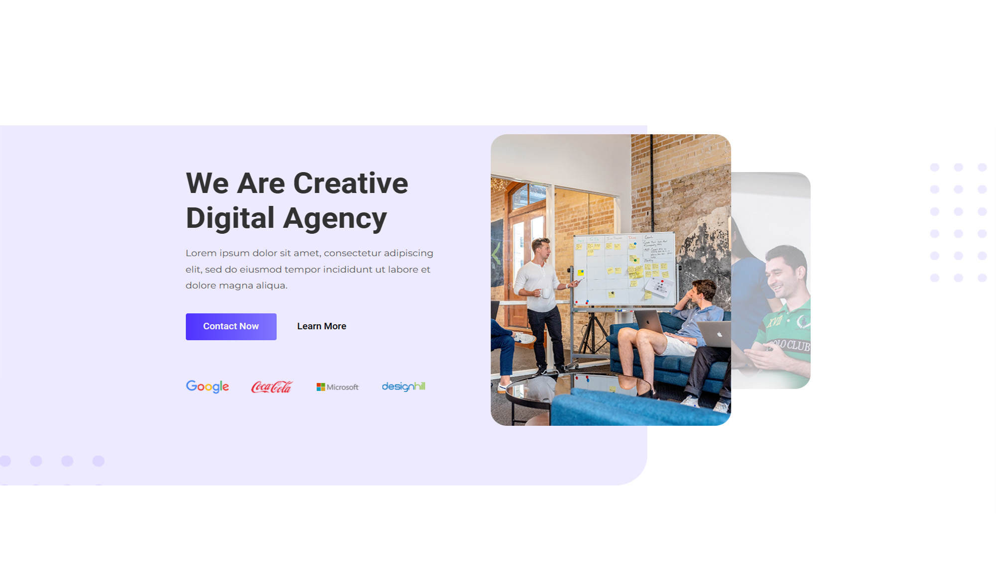 Bizzmate - Agency Template For Gutenberg Hero Section | Templately