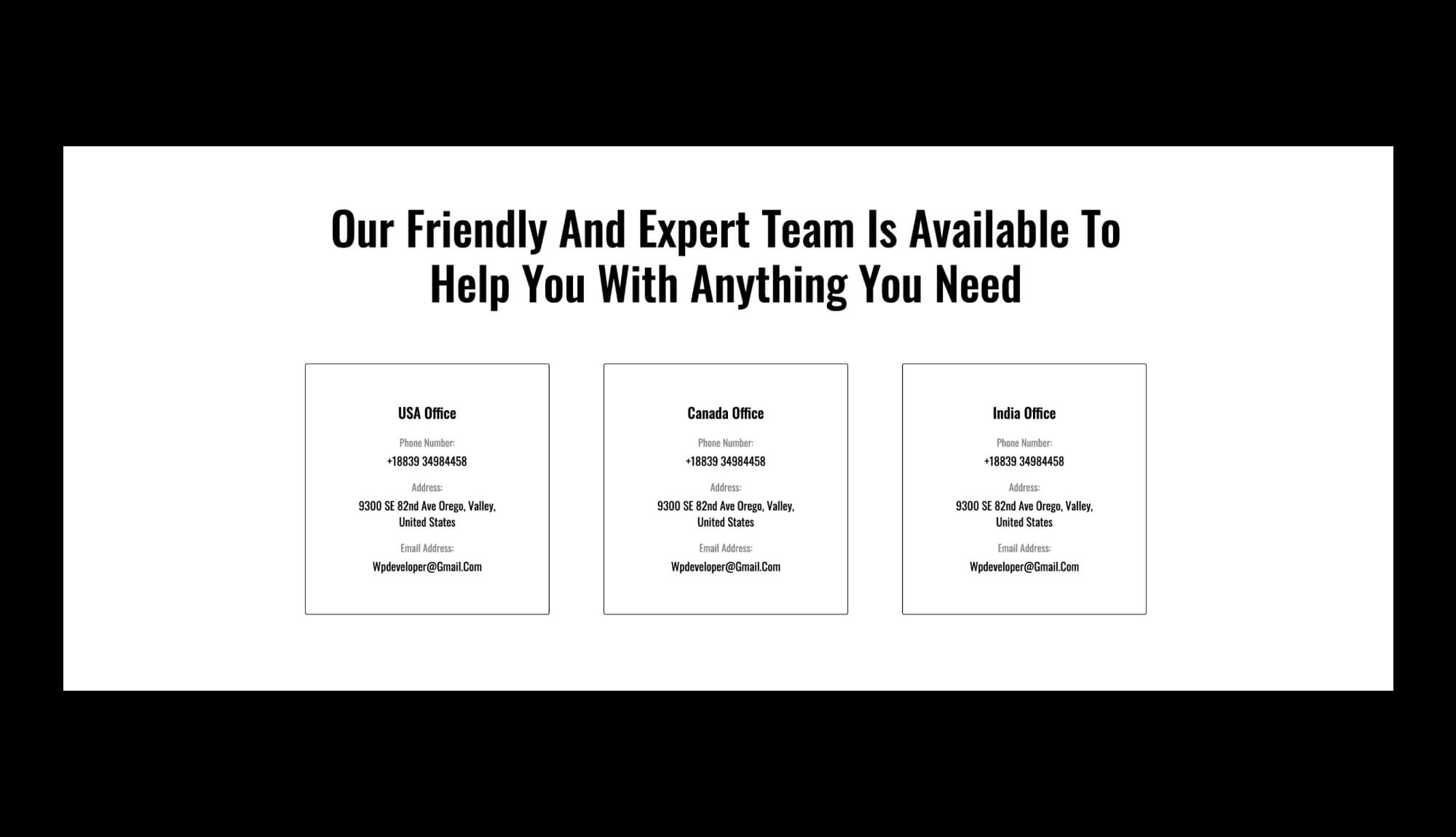 GlamWalk - Fashion Portfolio Website For Elementor Office Address ...