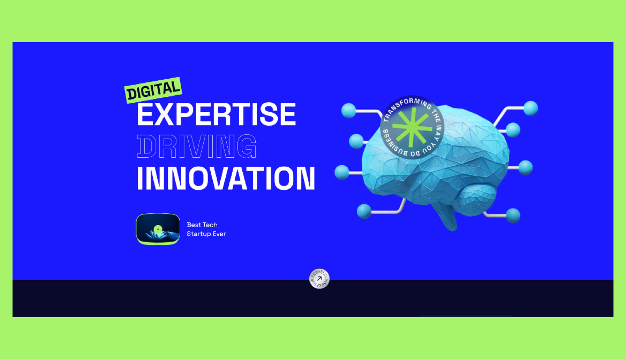 techCRUSH - Tech Startup Template For Elementor Hero Section | Templately