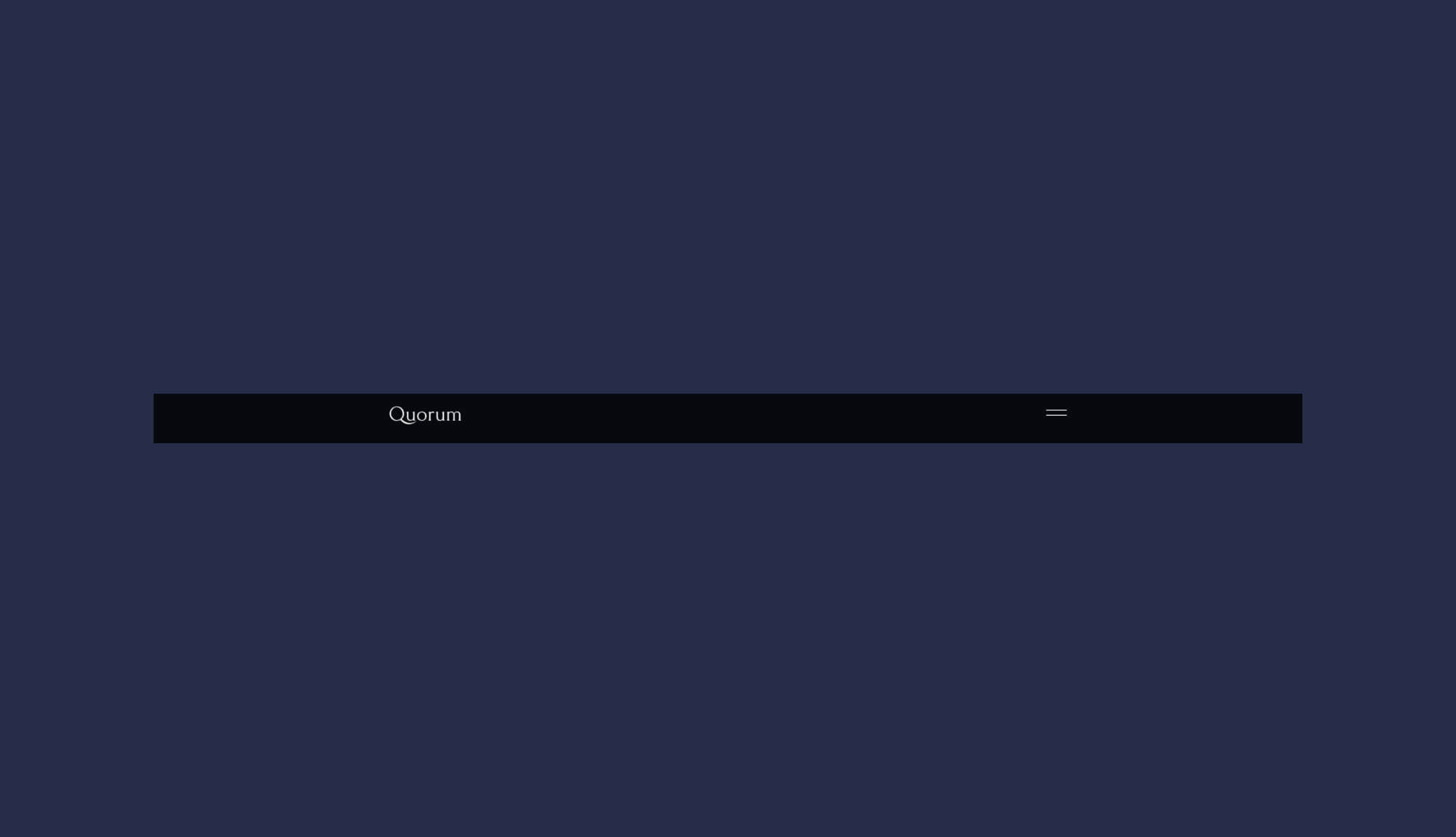 Quorum - Community/Forum Website Template For Elementor Header ...