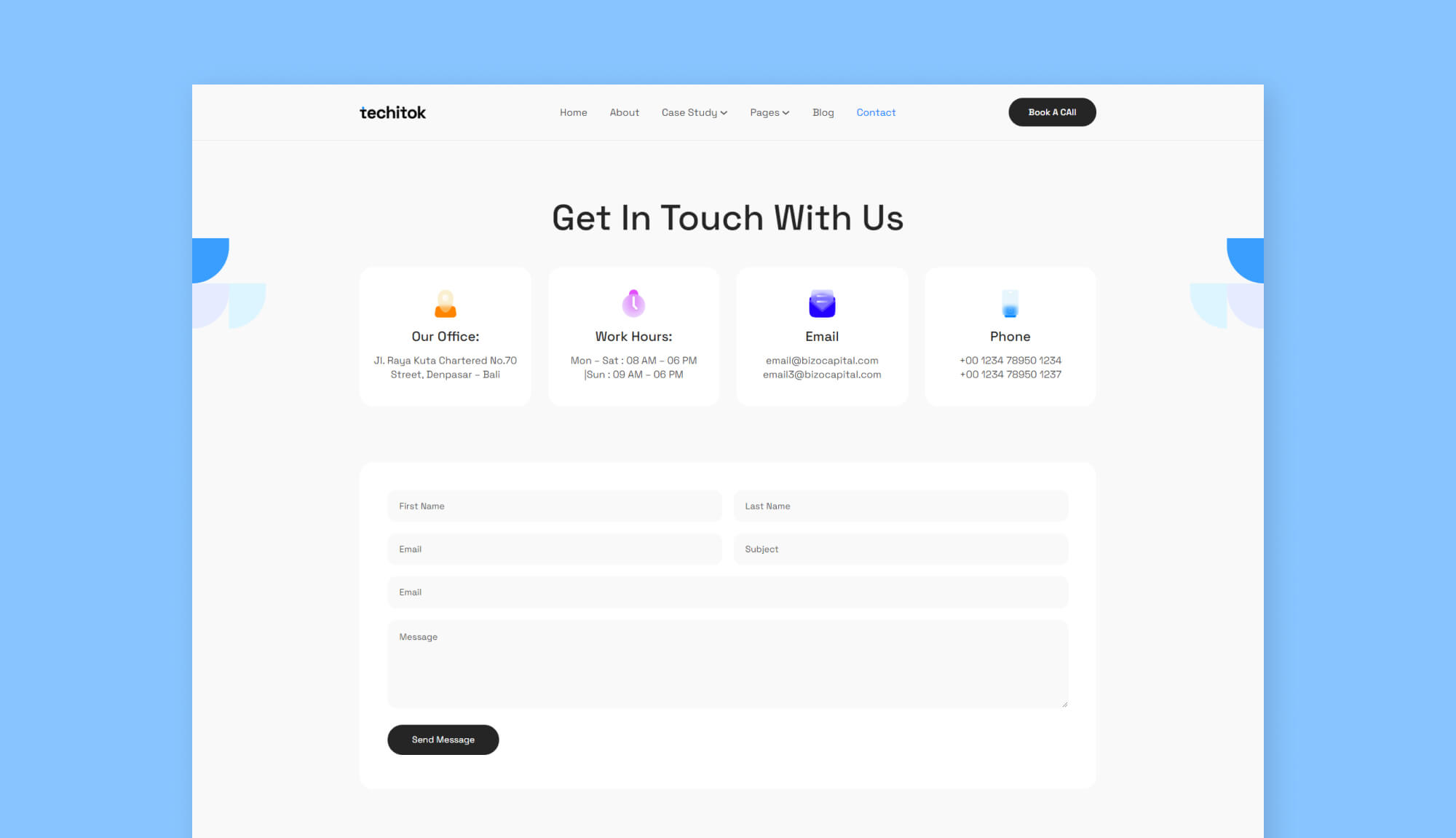 techitok - IT Solution & Business Website Template For Gutenberg ...