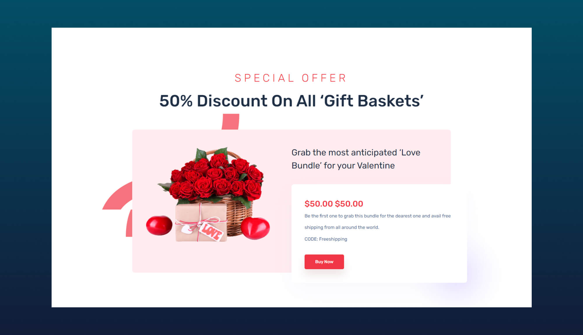 Honey Candy - Valentine’s Day Template Special Offer Section ...