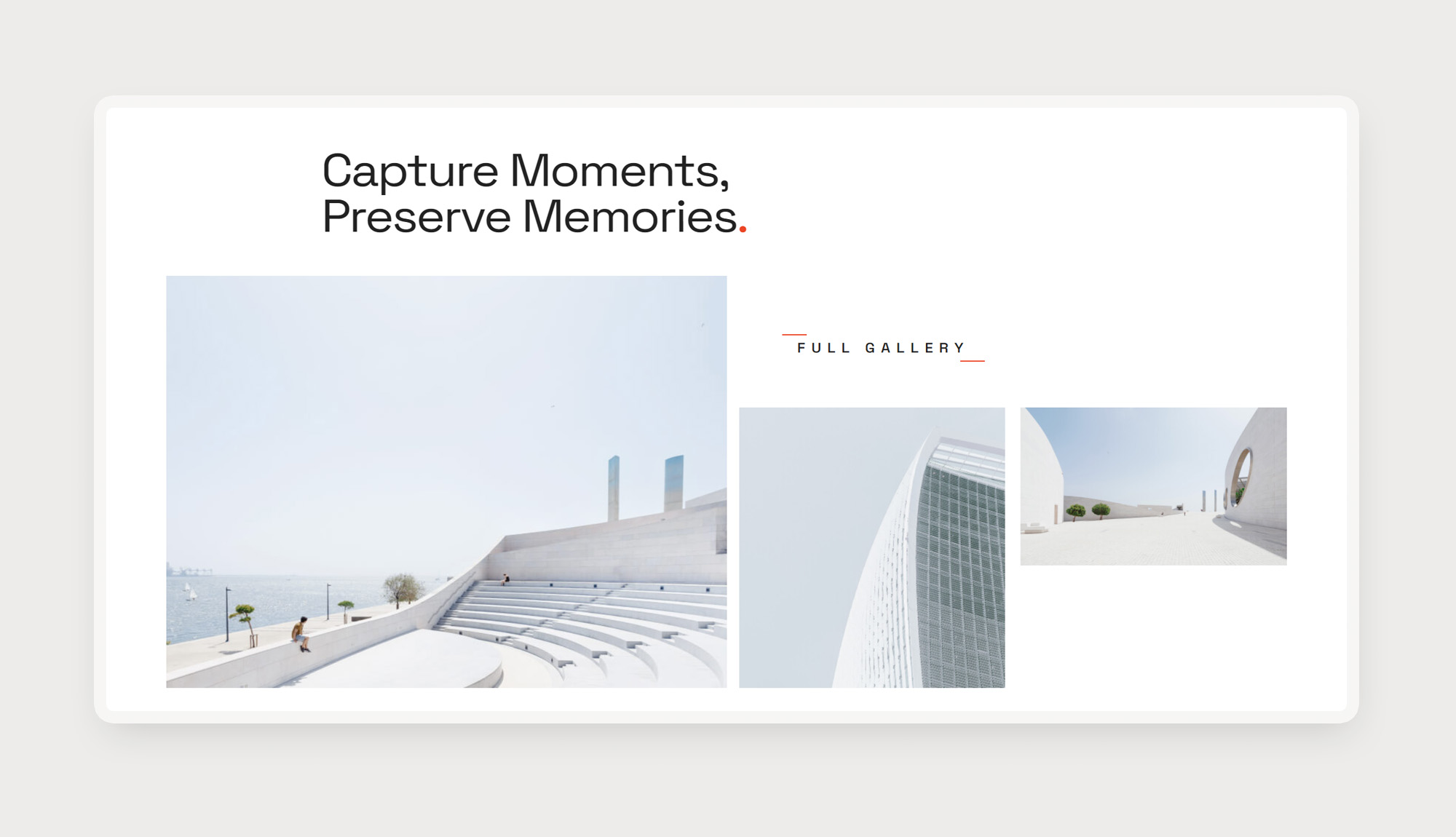 LensLy - Photography Template For Elementor Gallery Preview Section ...