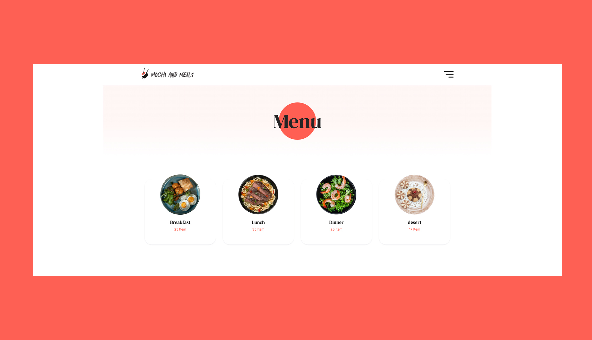 Mochi And Meals - Japanese Restaurant Template For Elementor Categories ...
