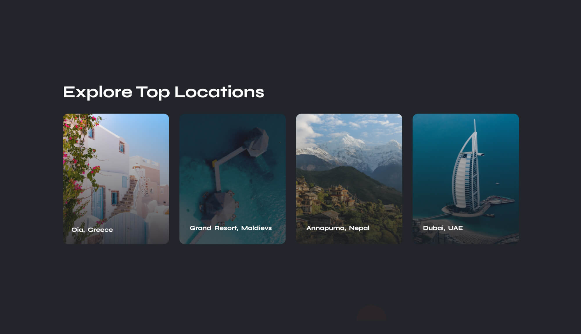 ExploreLy - Travel Agency Website For Gutenberg Top Location Section ...