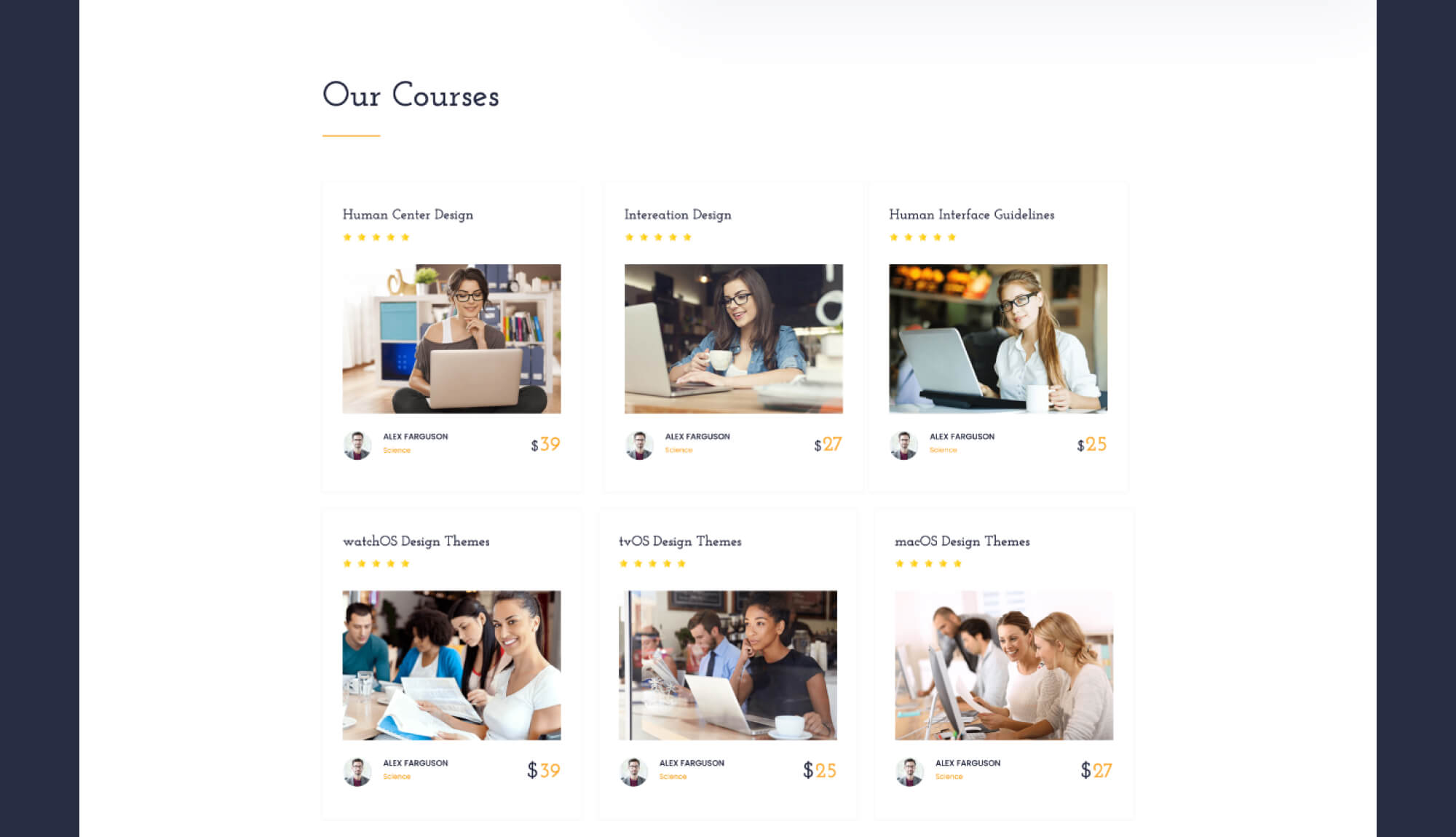 EduBee - Education Website Template For Gutenberg Courses Section ...