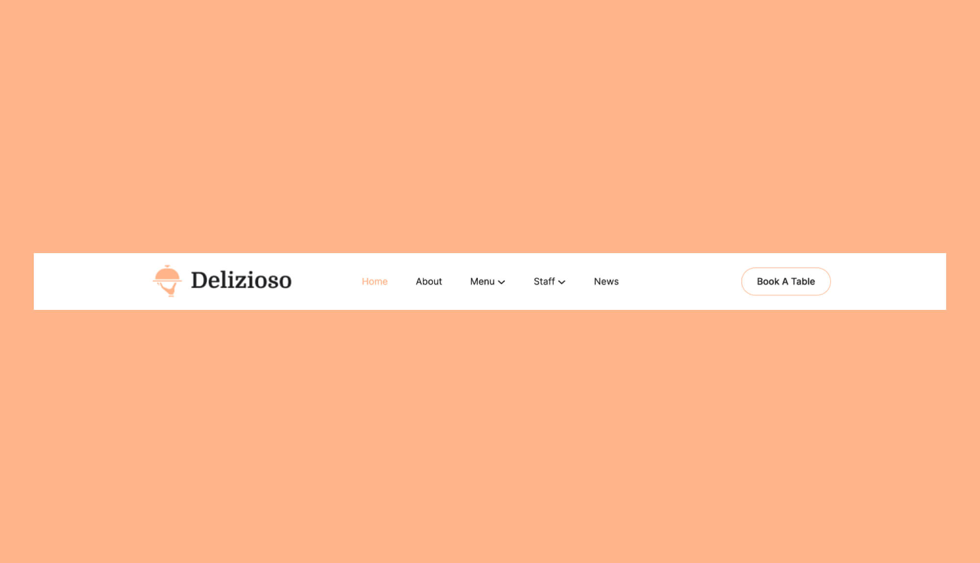 Delizioso - Italian Restaurant Website Template For Gutenberg Header ...