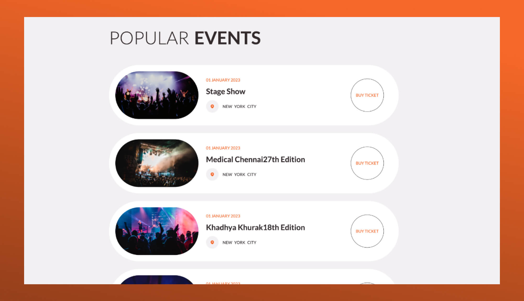 Firevent - Celebration Website Template For Elementor Events Section | Templately