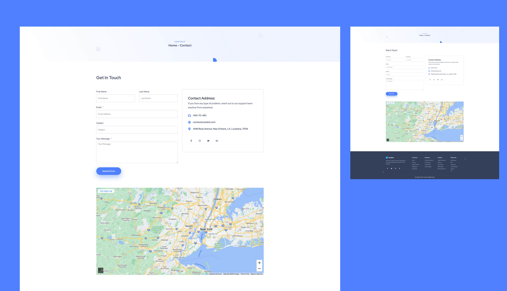NeoBot - AI Startup Website Template For Gutenberg | Templately