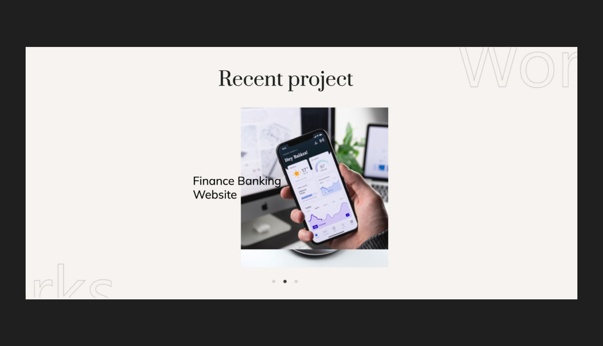 StudioX - Agency Website Template For Gutenberg Recent Project Section | Templately