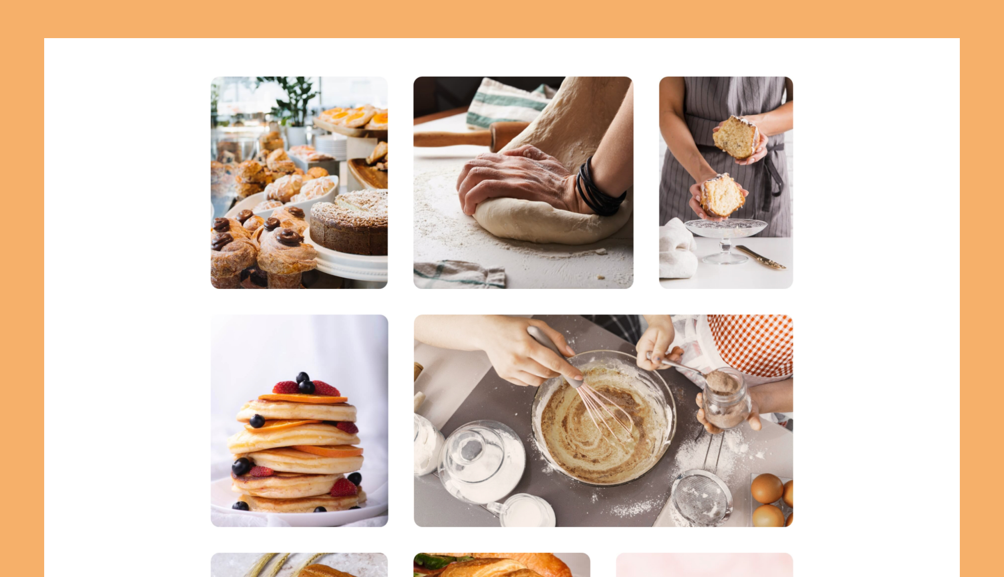 Bready Bake Gallery Section | Templately