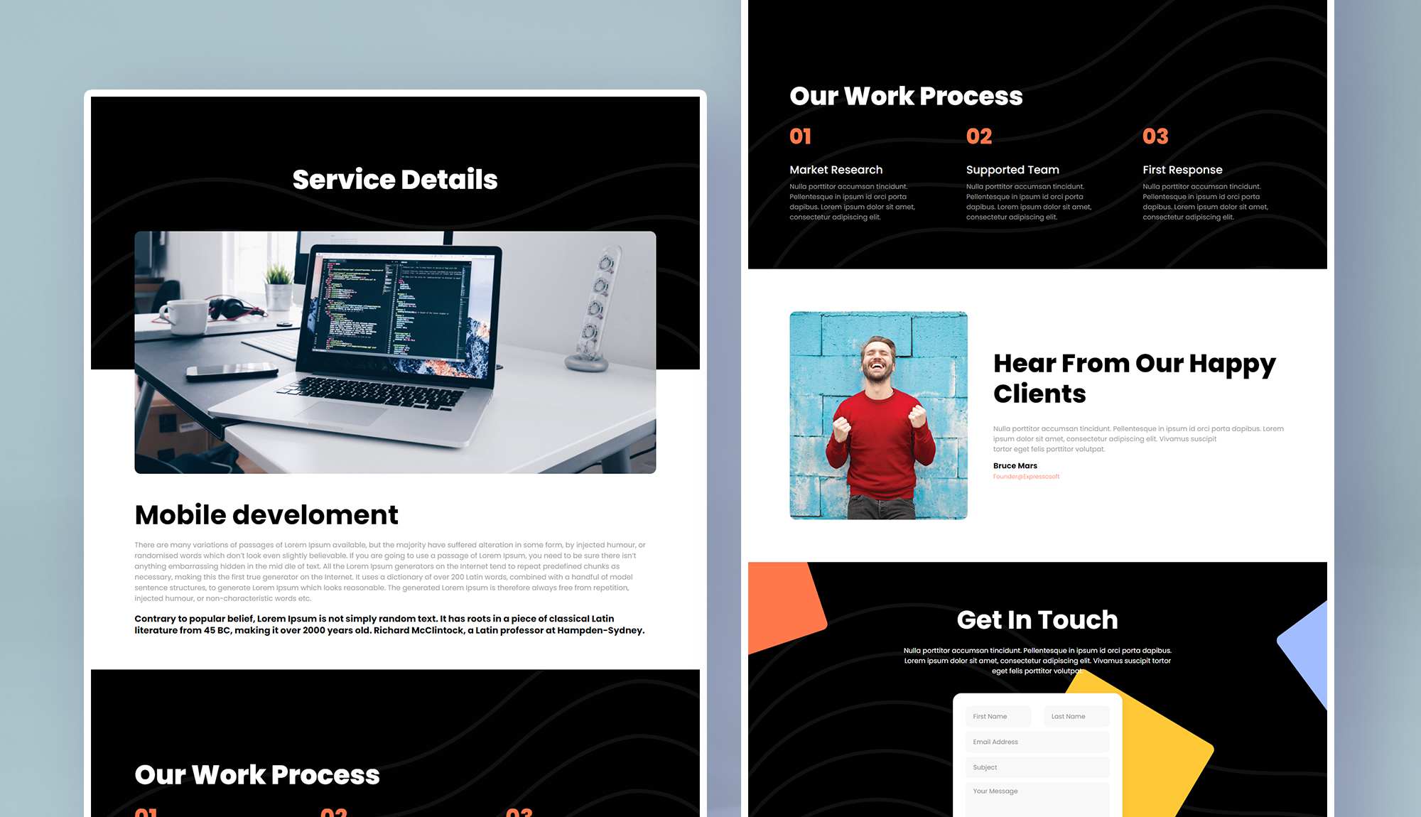 PropDigital - Web Development Agency Template For Gutenberg Service Details Page | Templately