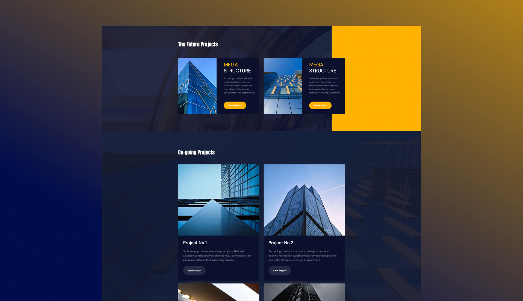 HandyTor - Construction Services Template For Gutenberg Portfolio Section | Templately