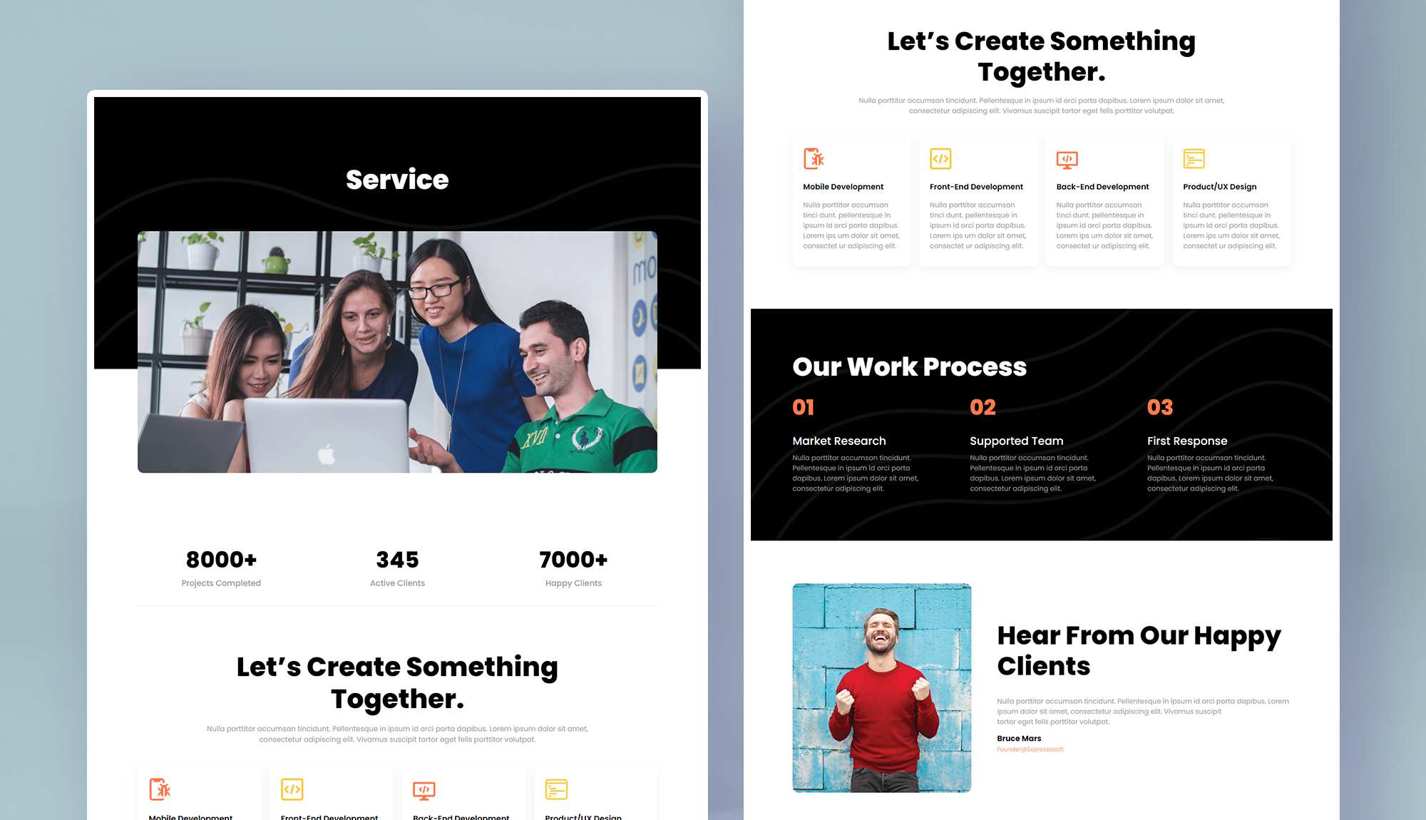 PropDigital - Web Development Agency Template For Gutenberg Services Page | Templately