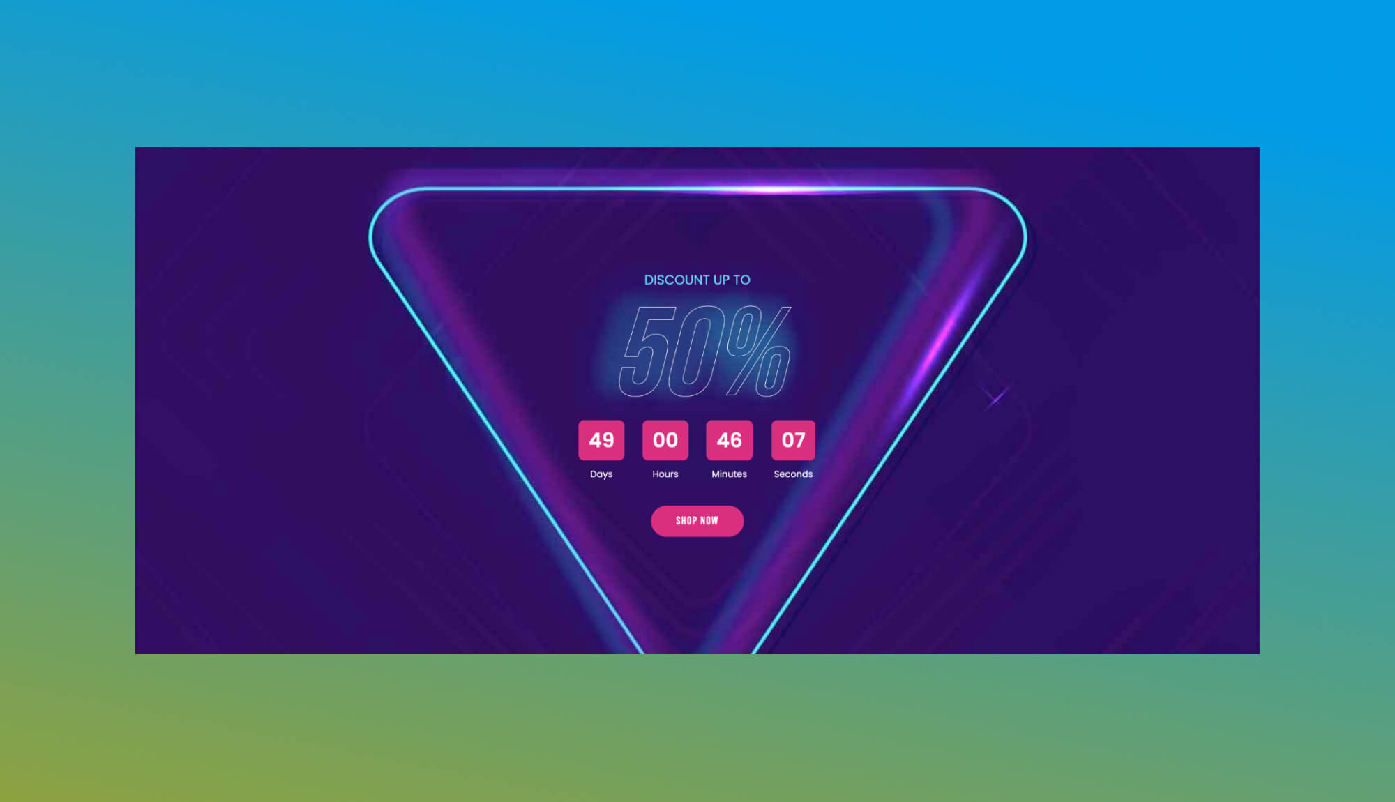 EleCyber - Cyber Monday Landing Page For Gutenberg Countdown Section | Templately