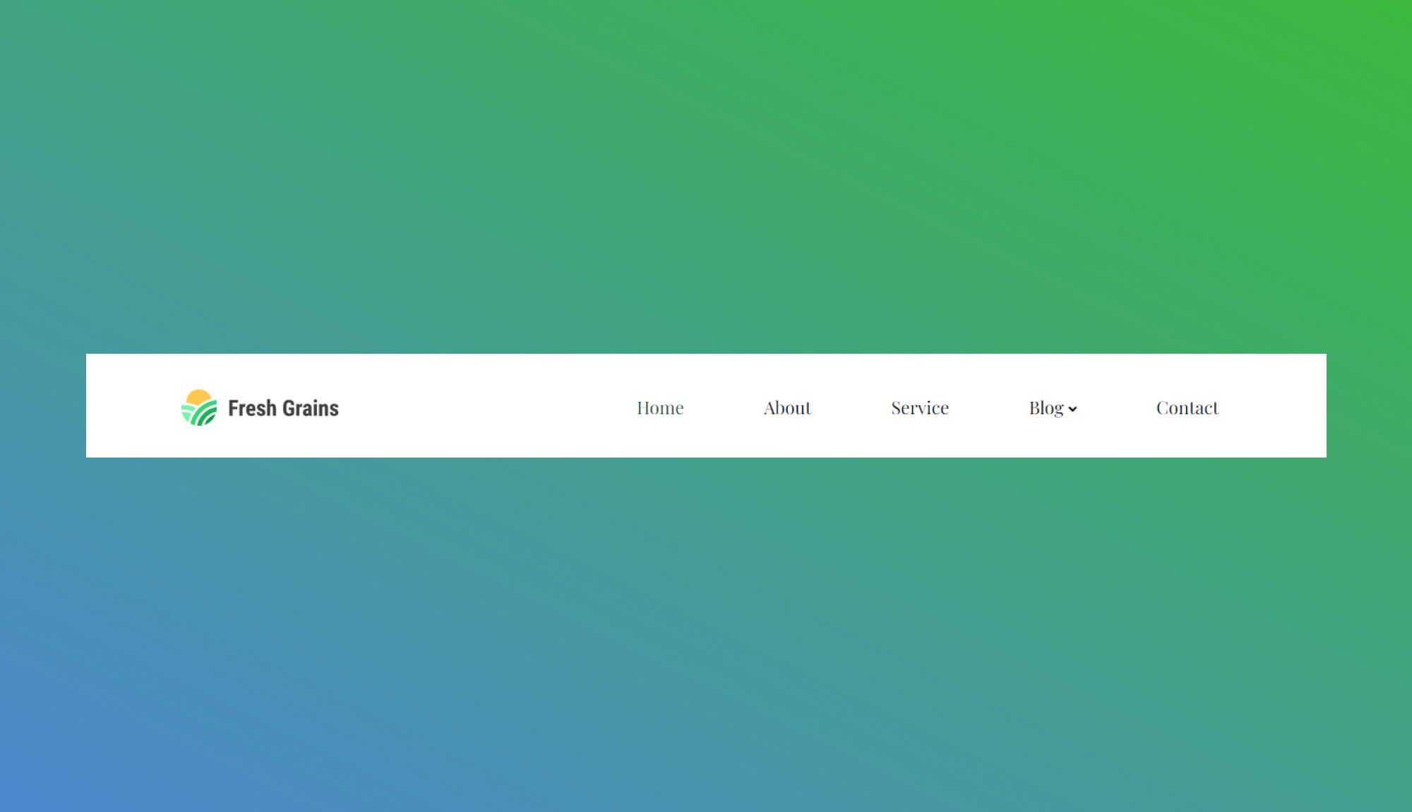 Fresh Grain - Farm Website Template Header | Templately