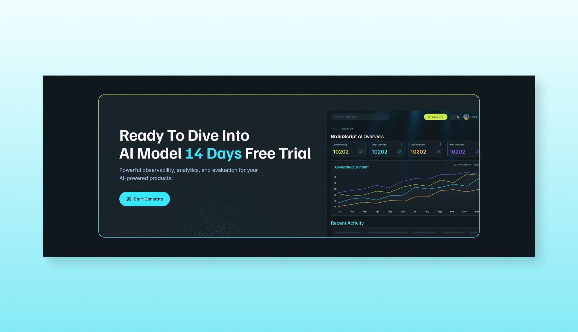 BrainScript AI – Multipurpose AI SaaS Gutenberg Website Template CTA Section | Templately