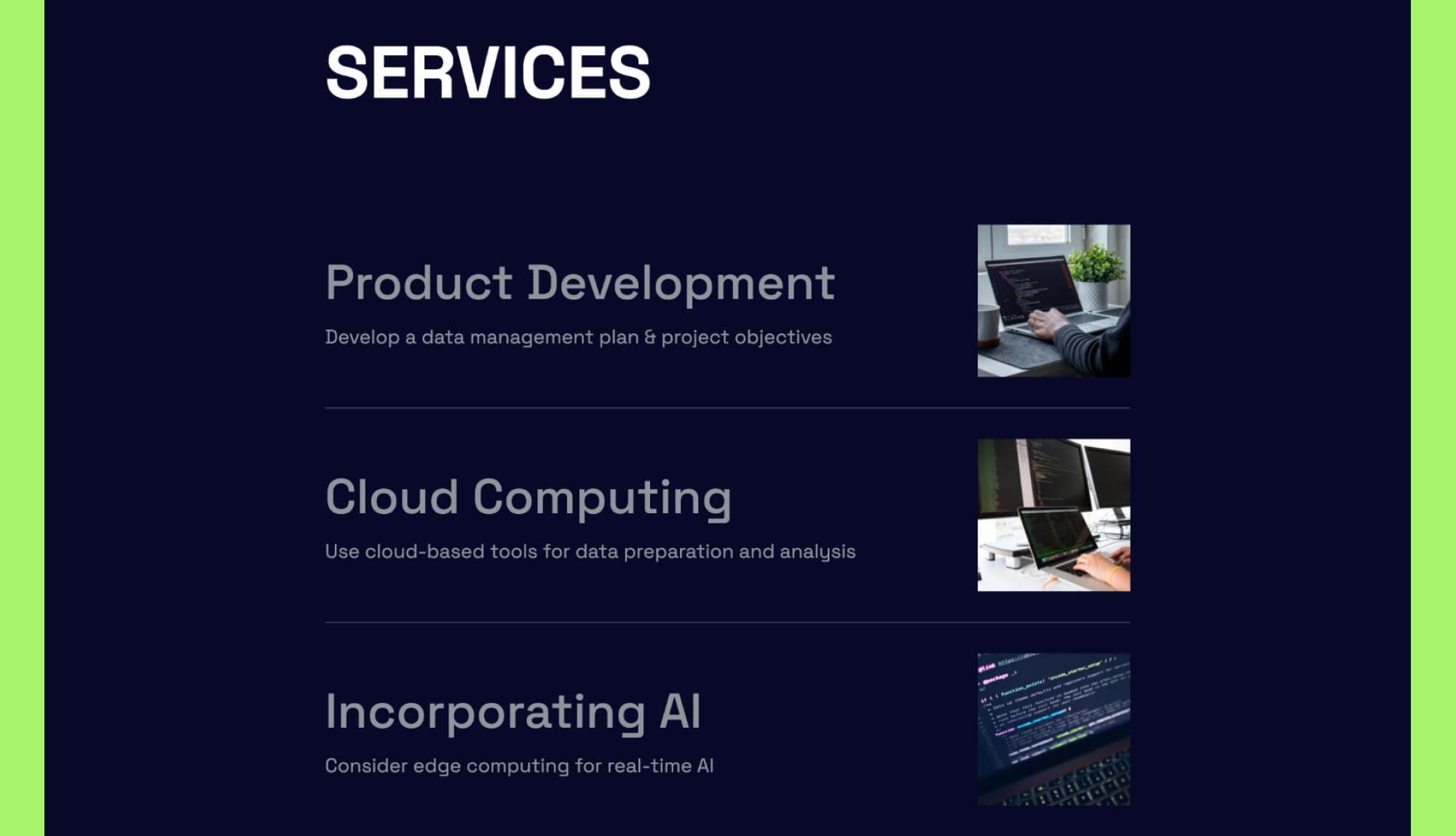 techCRUSH - Tech Startup Template For Elementor Services Section ...