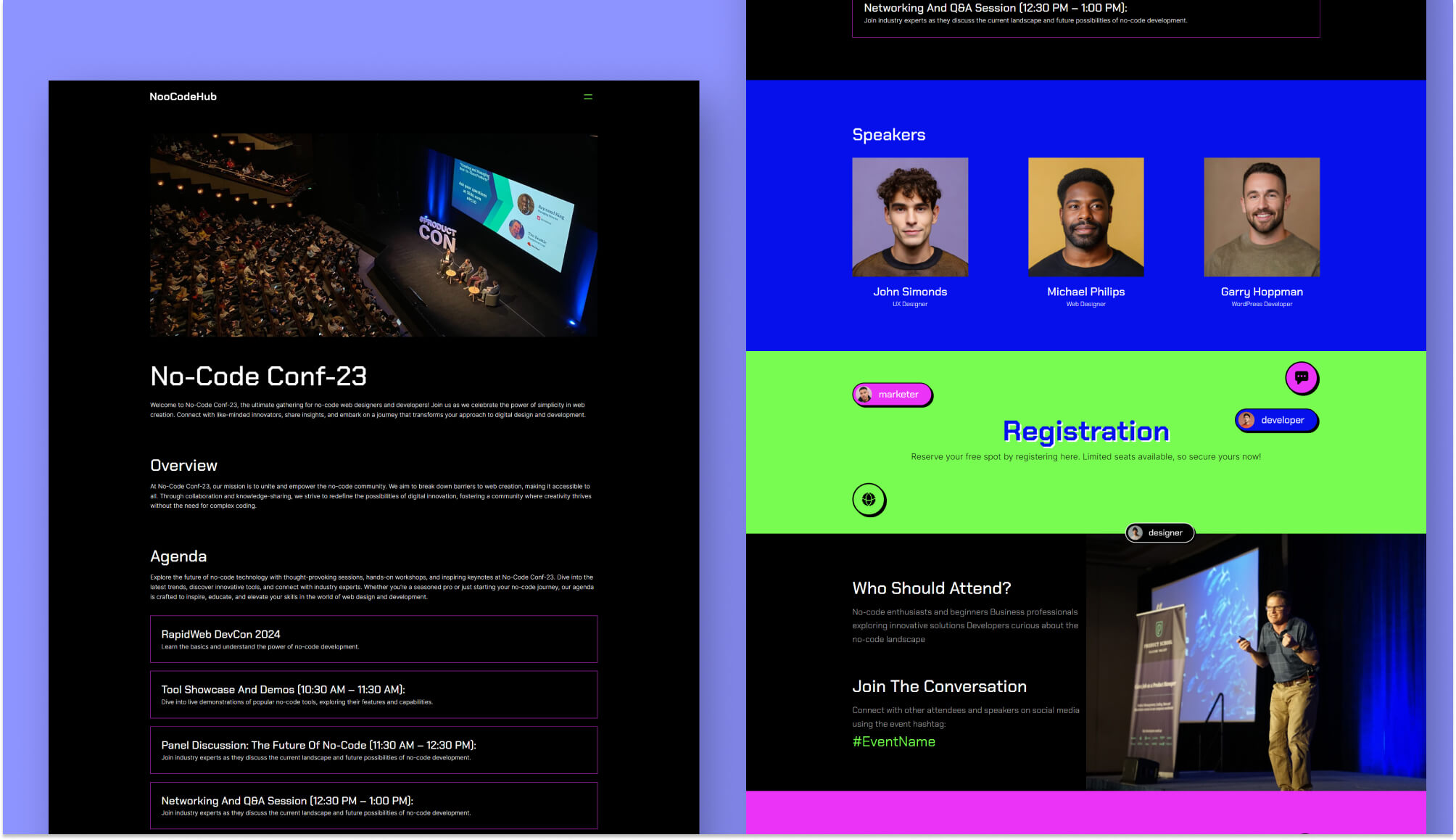 NooCodeHub - No Code Community Website Template For Gutenberg Single ...