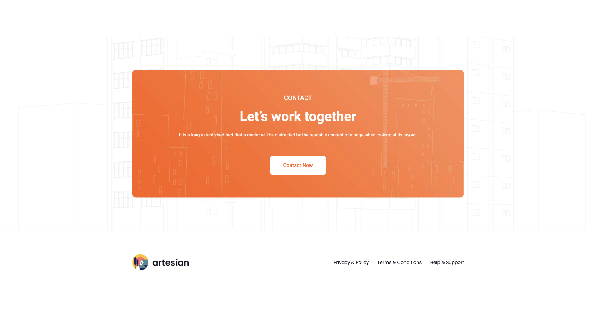 Artesian - Gutenberg Construction Website Template For Gutenberg ...