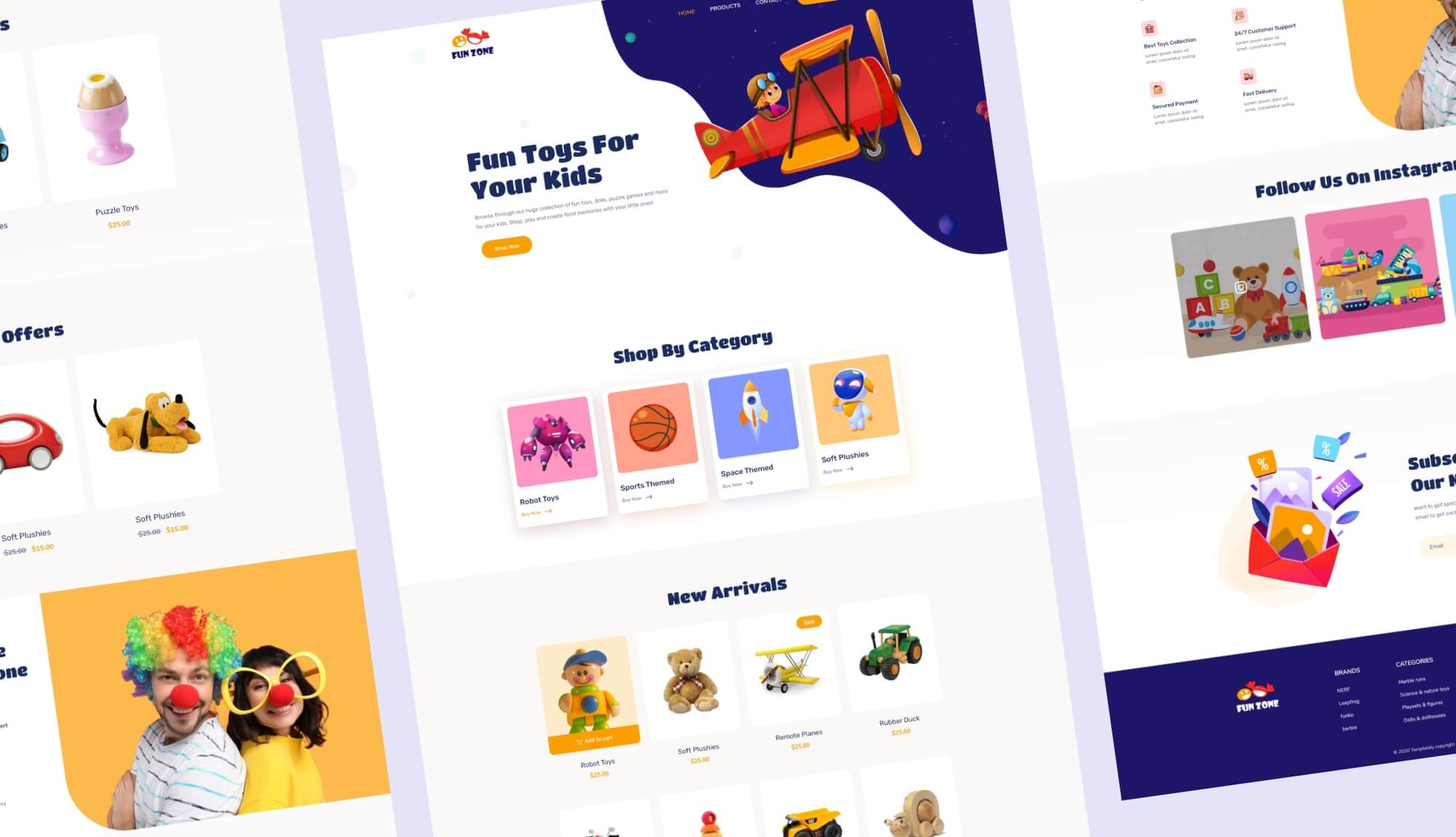 Fun Zone - WooCommerce Template For Toy Store | Templately