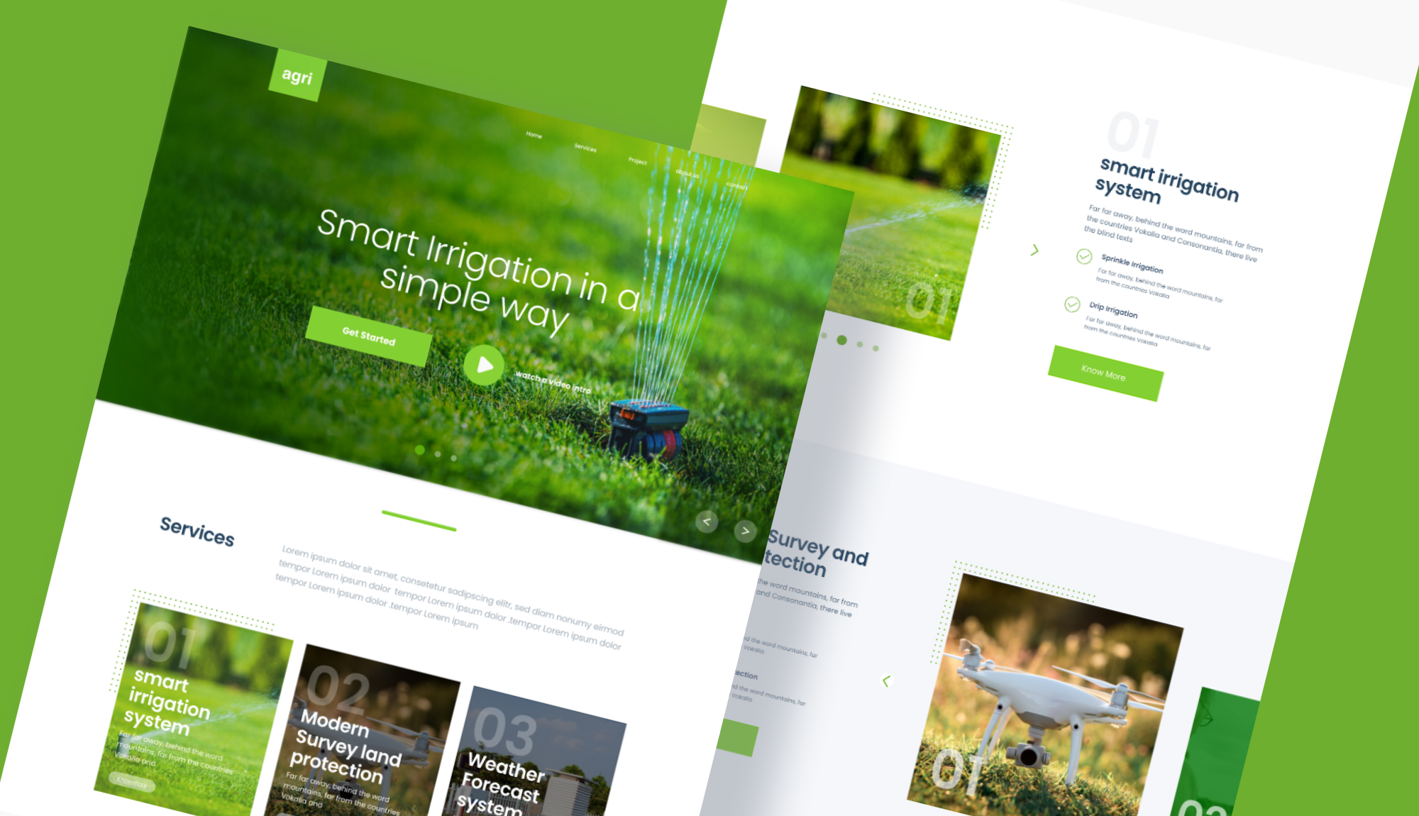 AgriTech Agricultural Website Template | Templately