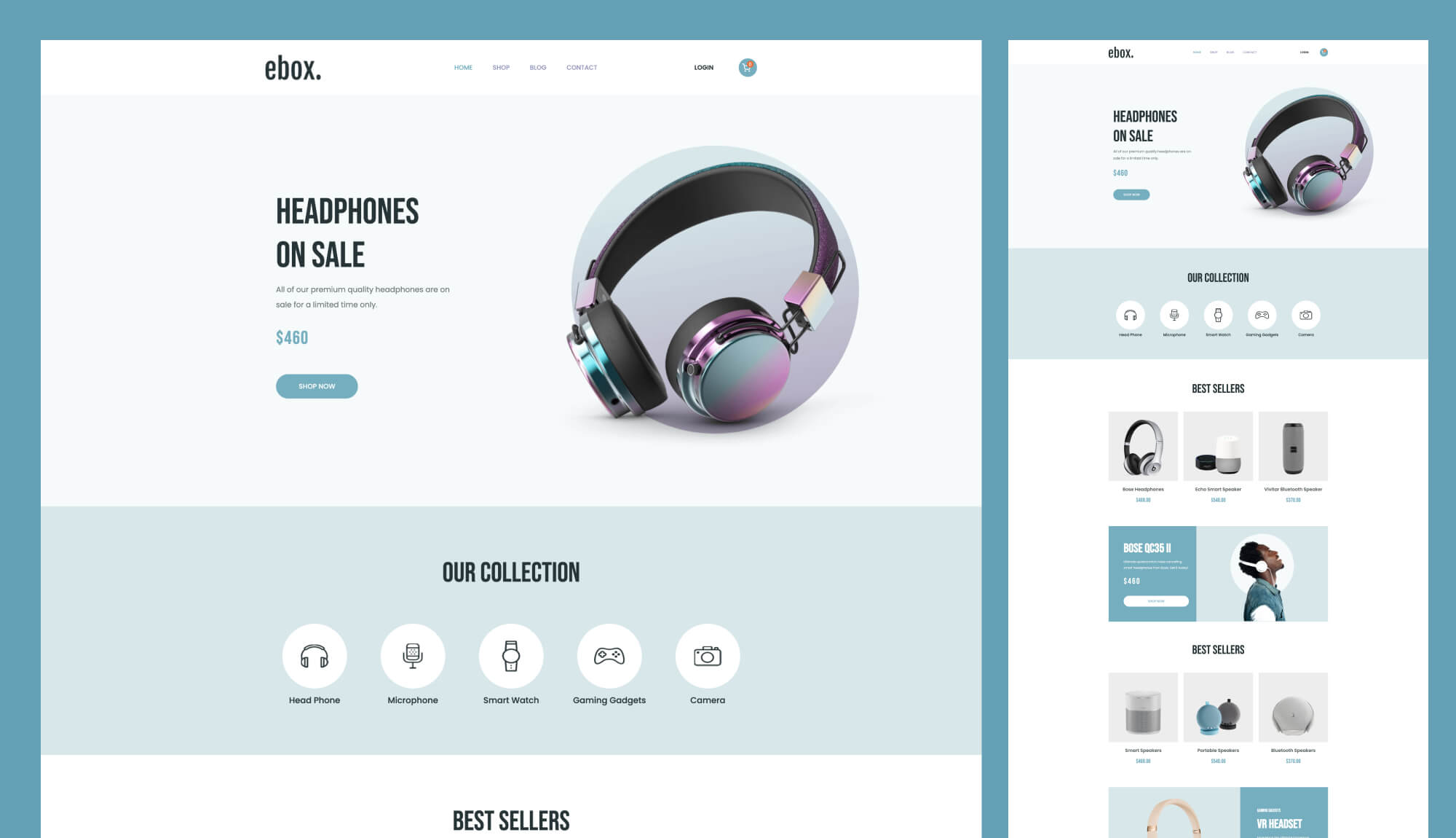 Ebox - Gutenberg WooCommerce Template For Electronic Store | Templately