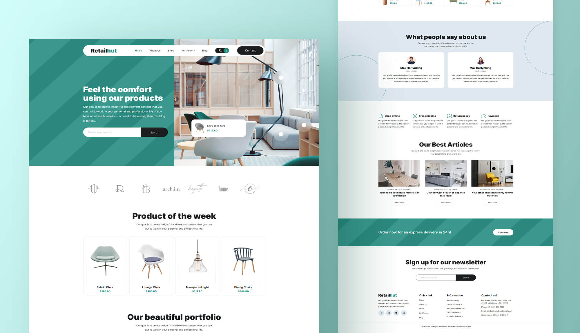 RetailHut - Retail Store Template For Gutenberg | Templately | Templately