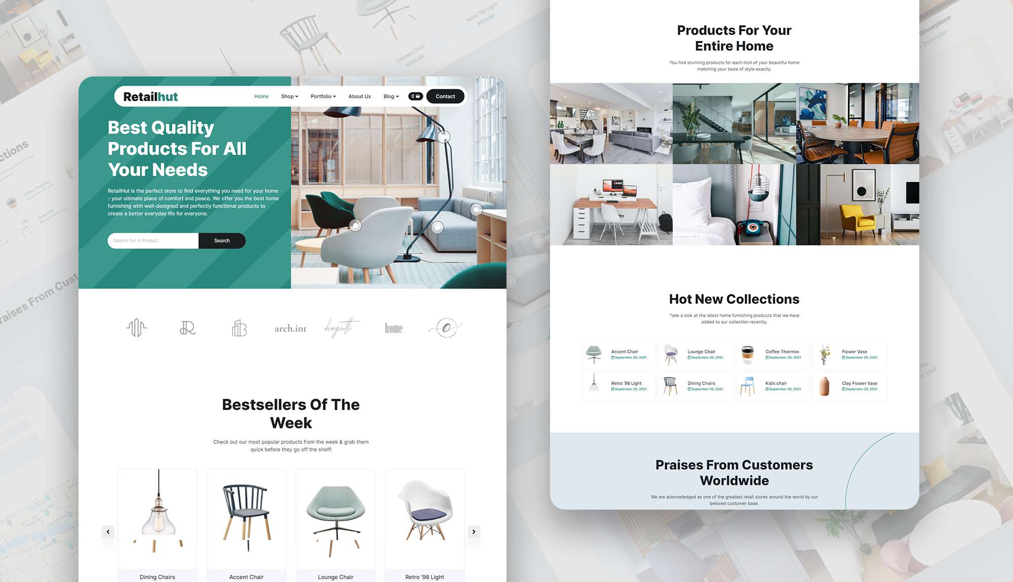 RetailHut - Template For Retail Store Websites | Templately