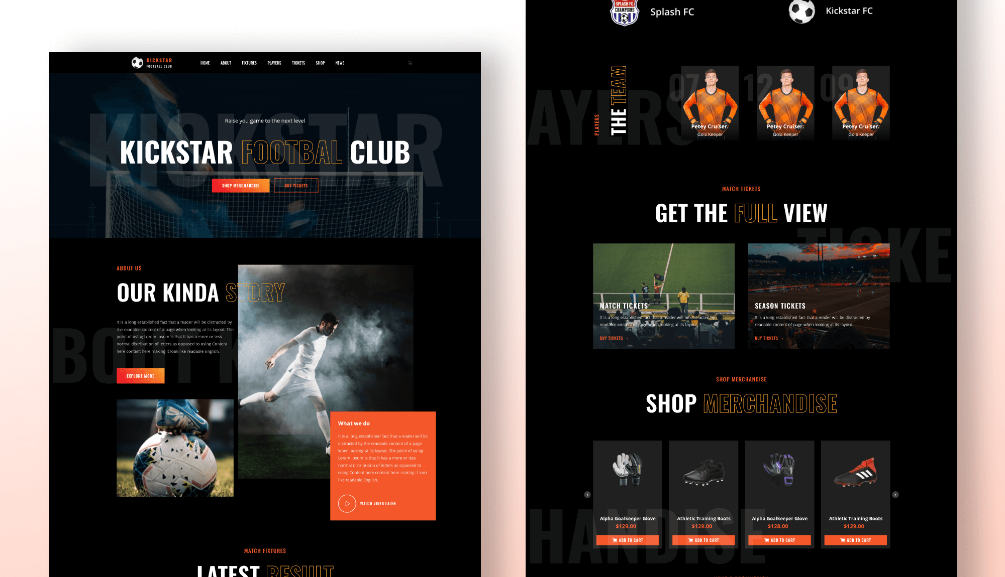 Kickstar - Sports Club Template For Gutenberg | Templately